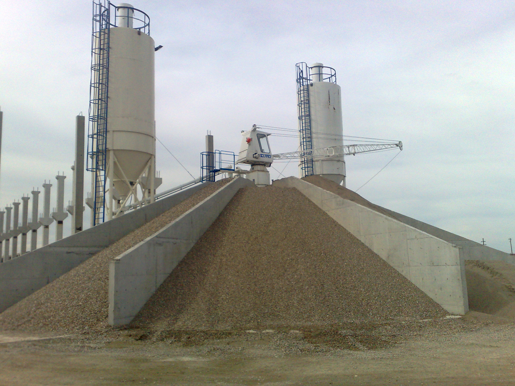 Concrete Batching Plants with Manual and Semi-automatic Scraper – Megacel